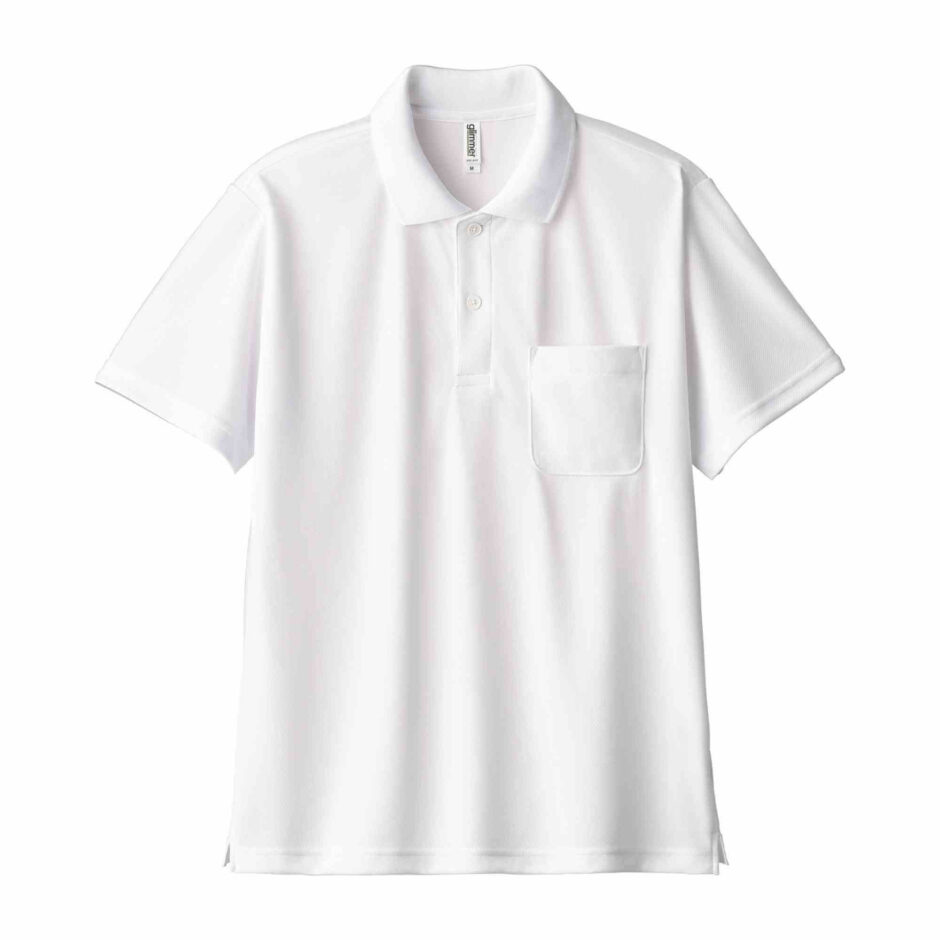 glimmer 330-AVP ドライポロシャツ（ポケット付き） | プリント工場の丸昇